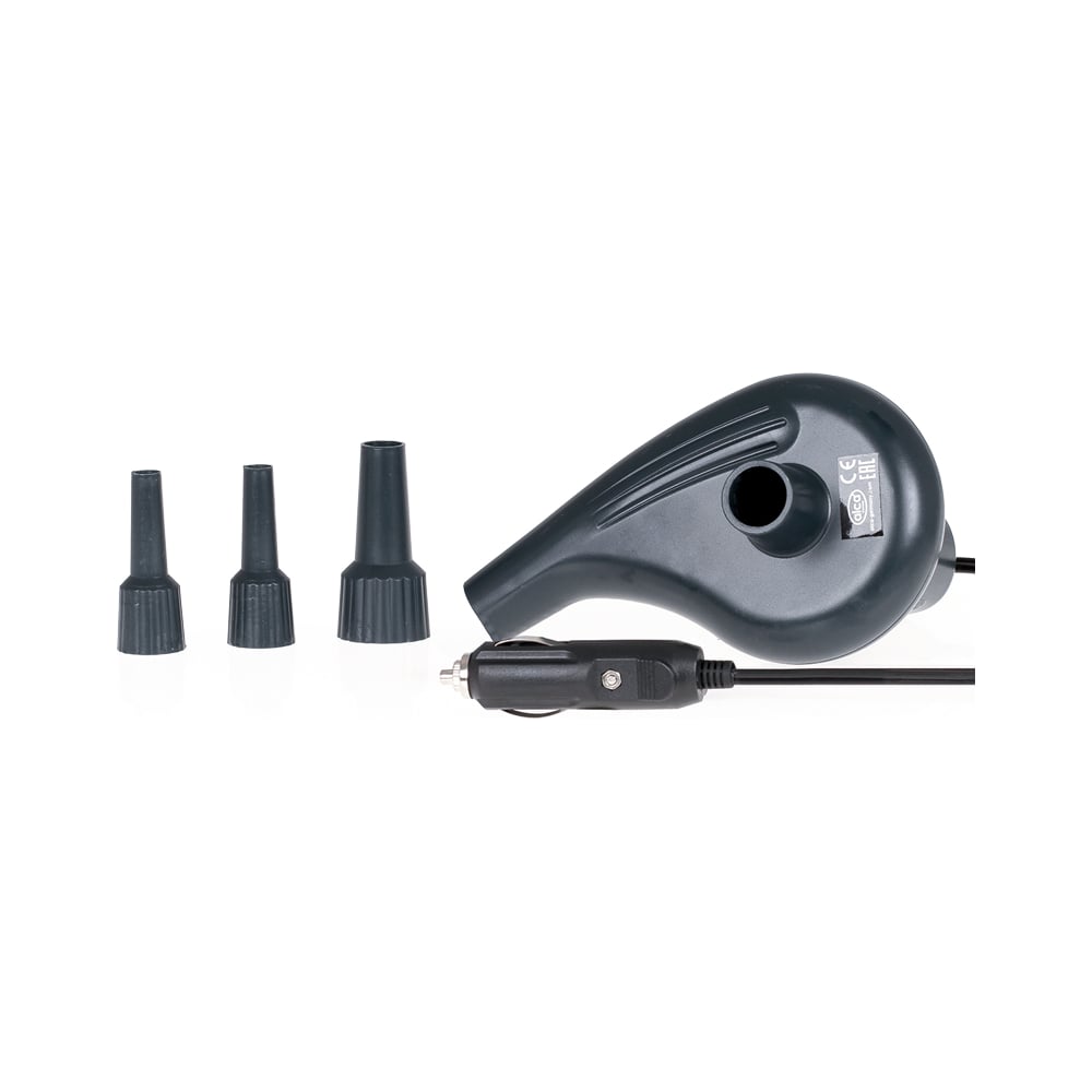 Компрессор мячей и матрасов Alca 3 насадки откачка 12V 24W 211000 ...