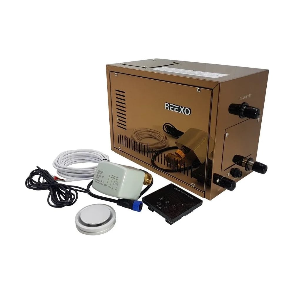 Парогенератор Reexo SteamTop Next 30S - 3 кВт, 220 В, для хаммама до 5 куб.м 182813 - выгодная ...