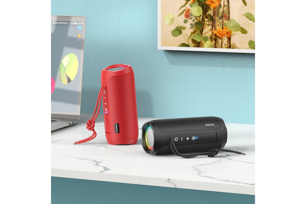 Портативная bluetooth колонка Borofone BR21 Sports BT speaker, черная ...