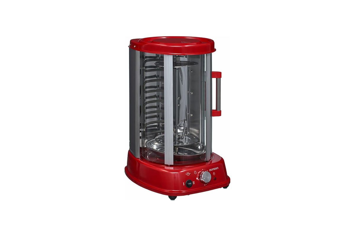 Вертикальная печь-гриль OURSSON Красный VR1522/RD - выгодная цена ...