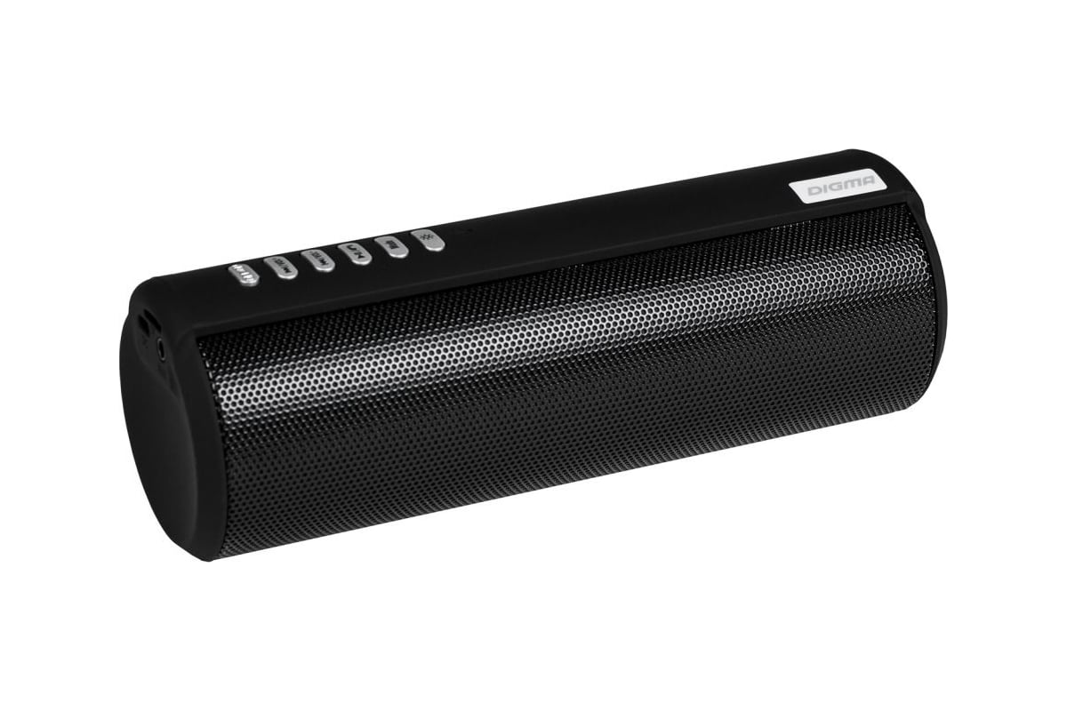 Портативная колонка DIGMA S-32 черный, 6W, 1.0 BT, 2000 mAh SP326B ...