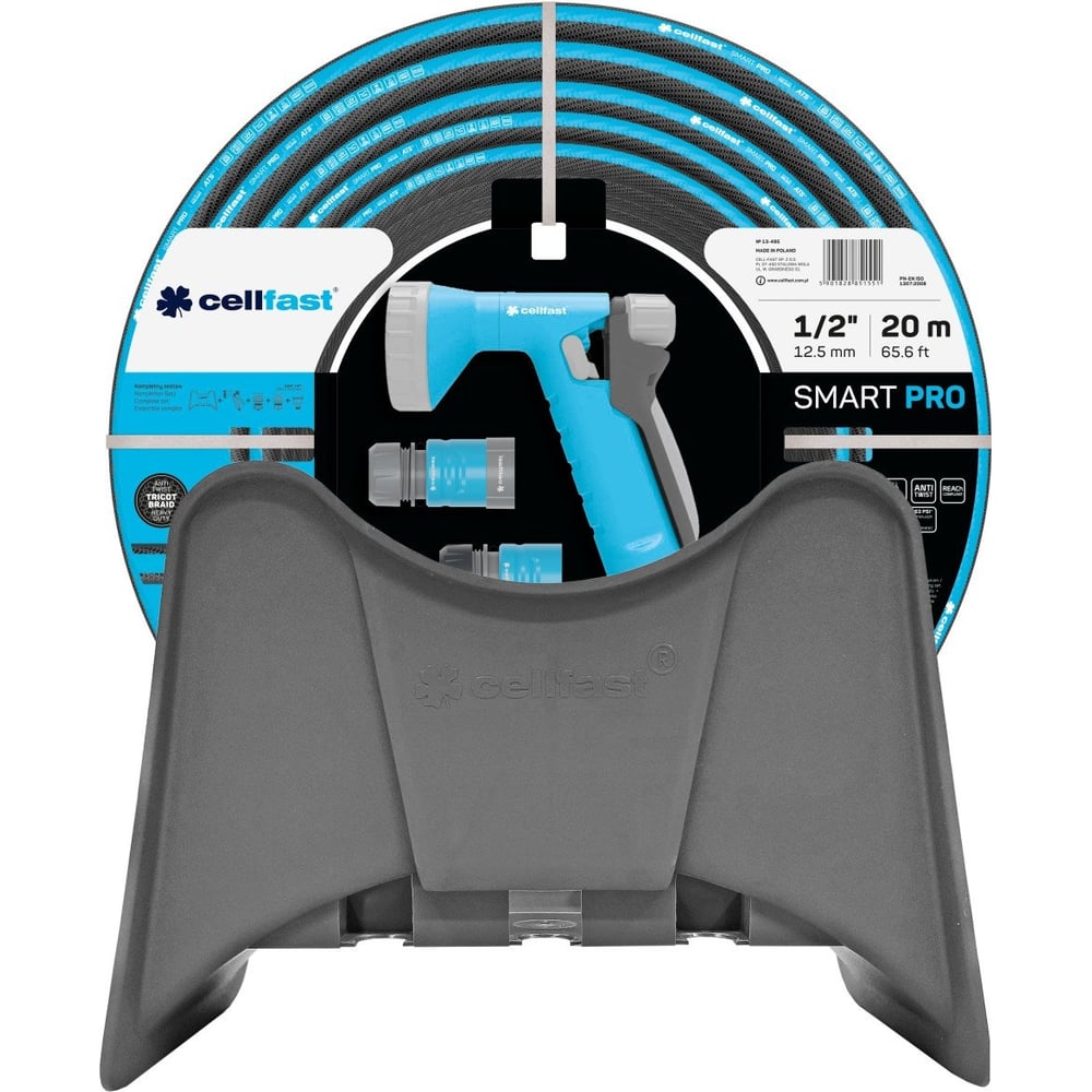 Набор для полива Cellfast SMART PRO ATS 3/4, 20 м, с подвеской для ...