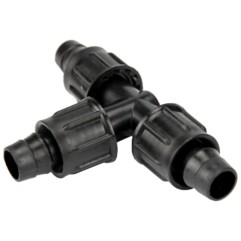 Тройник для ленты капельного полива зажимной MasterProf 10 шт ДС.060089.10 - выгодная цена ...