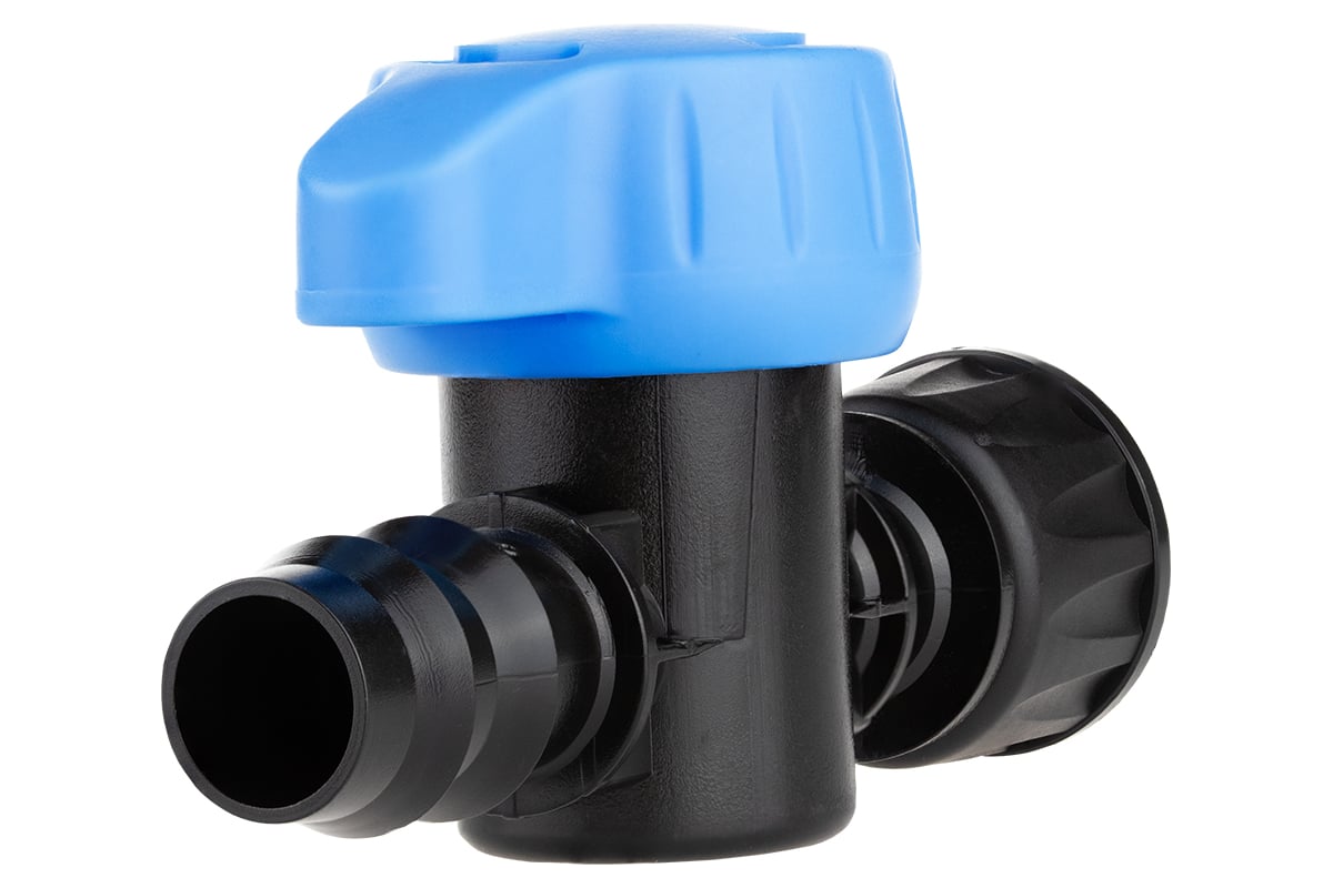 Кран для капельного полива MasterProf 1/2" вн. х 16 мм, 10 шт ДС.060098.10 - выгодная цена ...