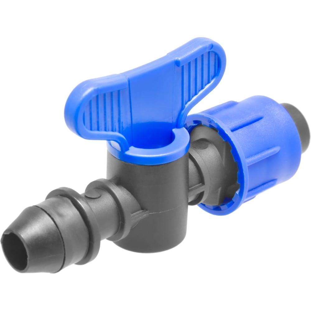 Стартовый кран для ленты капельного полива с уплотнительной резинкой MasterProf 16 мм, 25 шт ДС ...