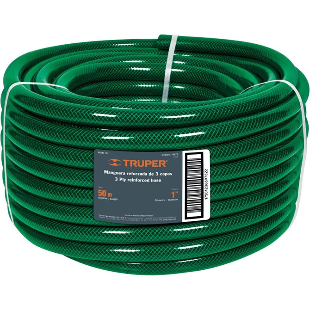 Шланг садовый MAN-1R 1", 50м Truper 19875 - выгодная цена, отзывы ...