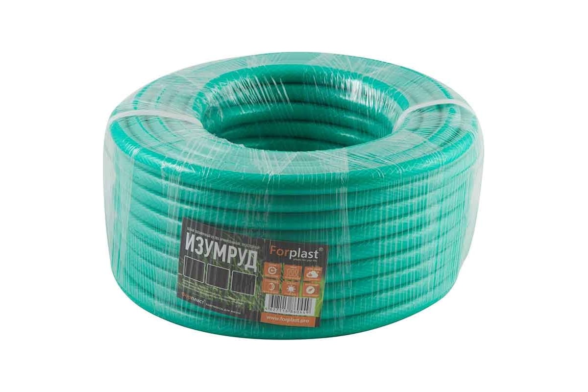 Армированный шланг ForPlast ПВХ изумруд 3/4", 50 м 005250 - выгодная ...