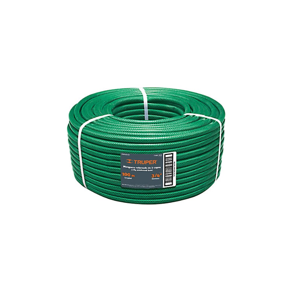 Шланг садовый трехслойный MAN-3/4R (3/4"; 100 м) TRUPER 19859 ...