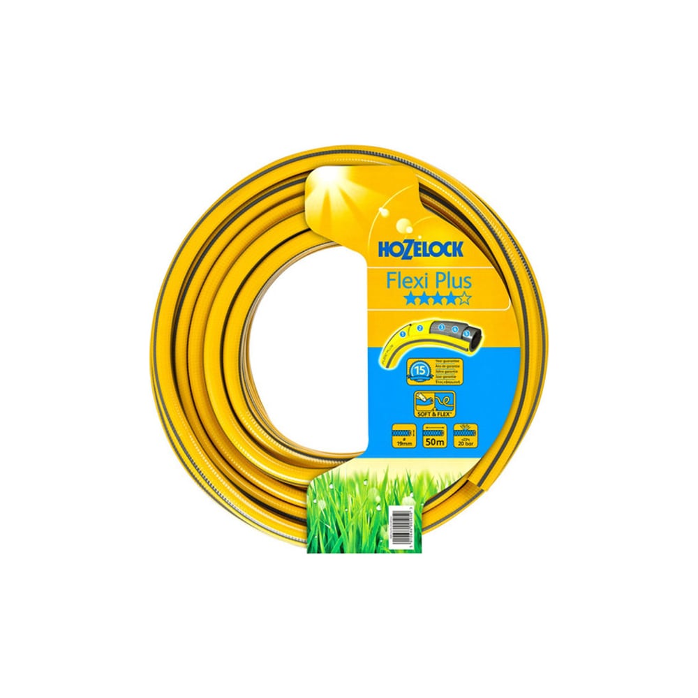 Шланг Flexi Plus (19 мм; 50 м) Hozelock 145152 - выгодная цена, отзывы ...