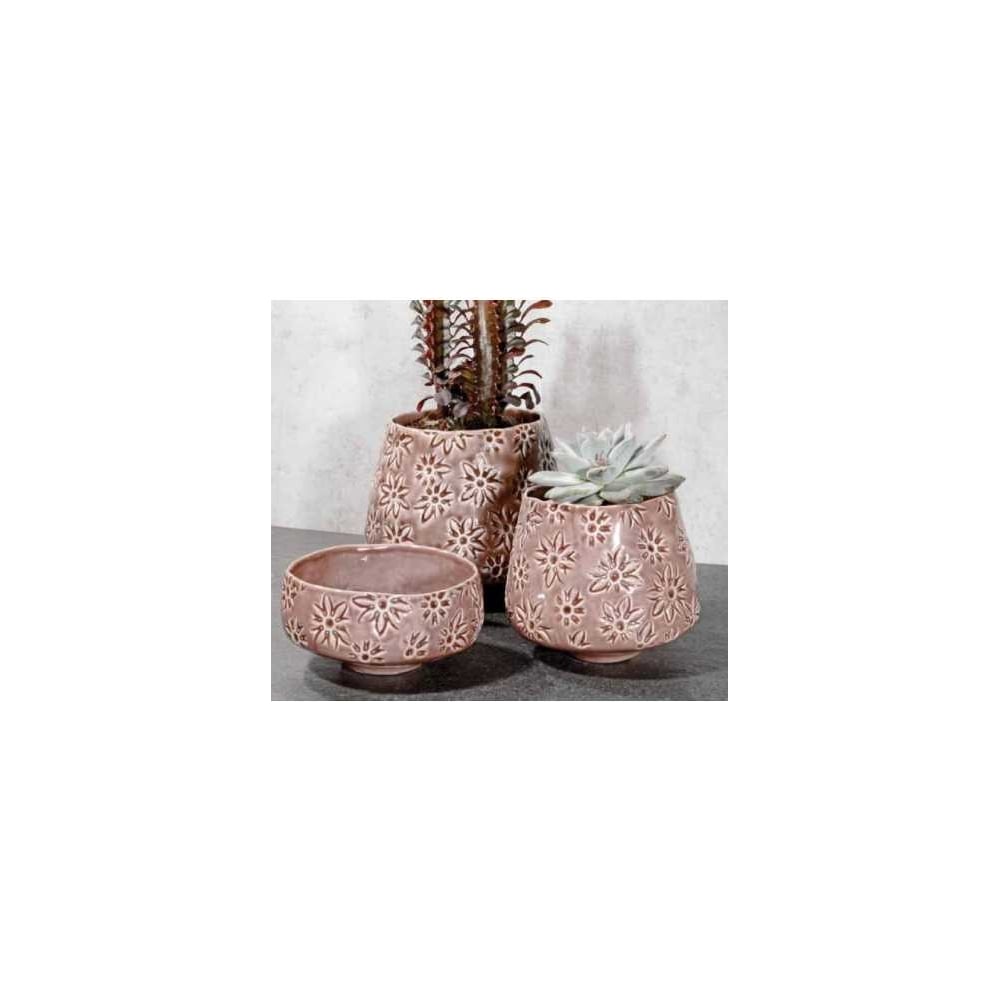 Кашпо SCHEURICH Schale Bellaflora керамика, d21, h10 см, розовый 069232 ...
