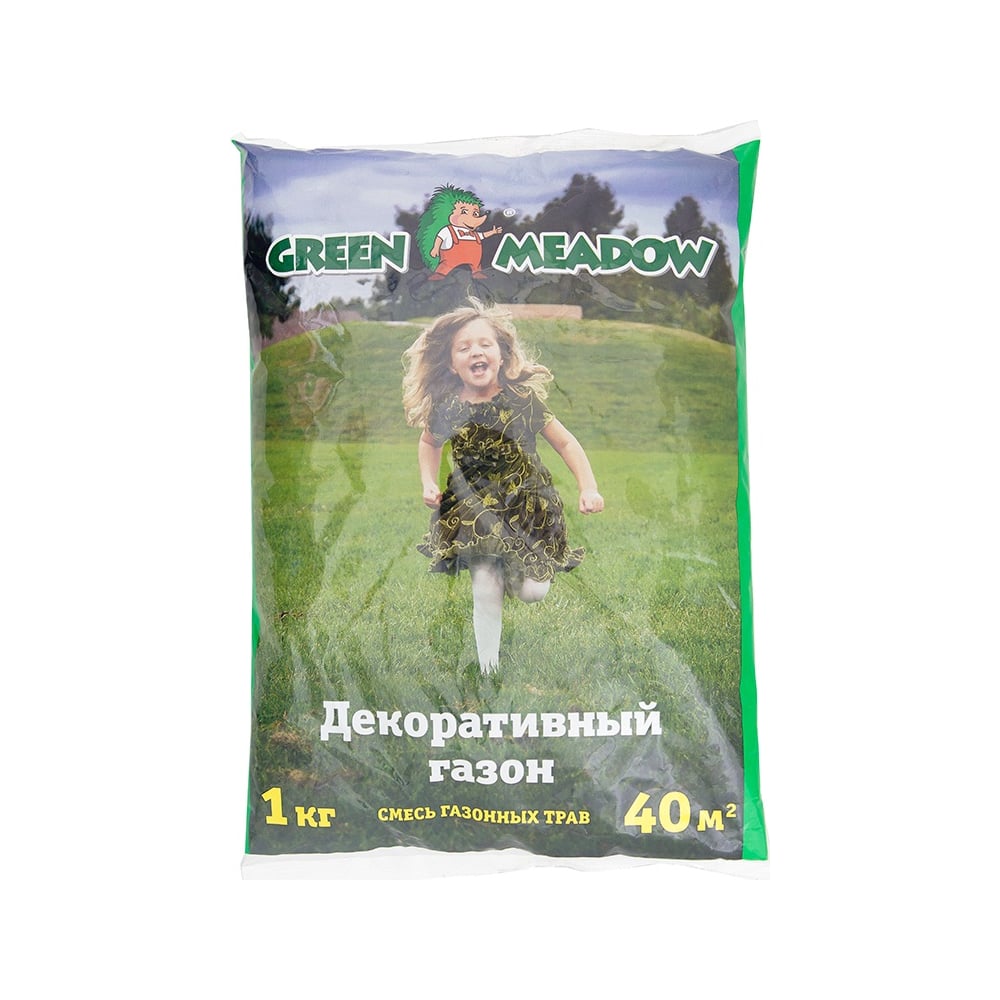 Семена газона GREEN MEADOW Декоративный стандартный газон 1 кг ...