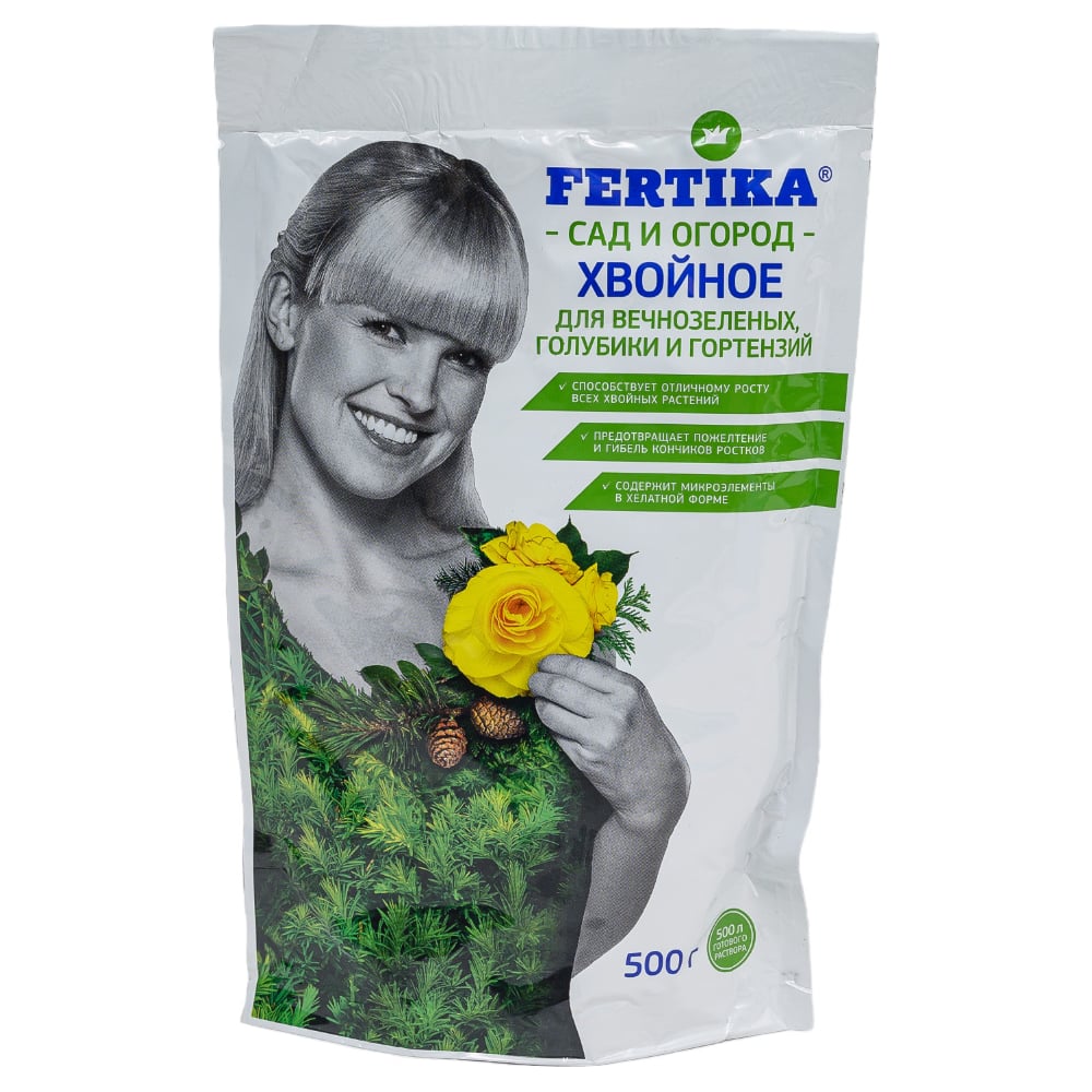 Хвойное для вечнозелёных Fertika 500 г (по 16шт) Ф03920 - выгодная цена, отзывы, характеристики ...