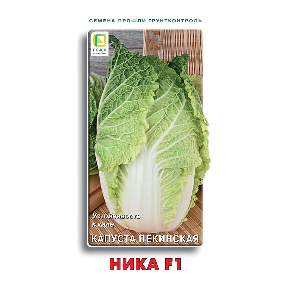 Капуста пекинская Агрохолдинг ПОИСК Ника F1 0.1 гр 693828 - выгодная ...