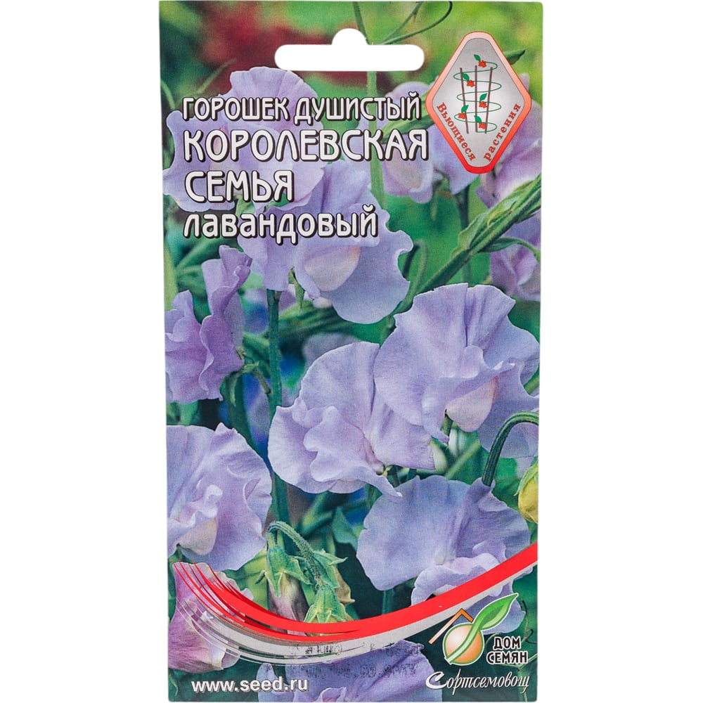 Горошек душистый Дом Семян Королевская семья лавандовый 45250 ...