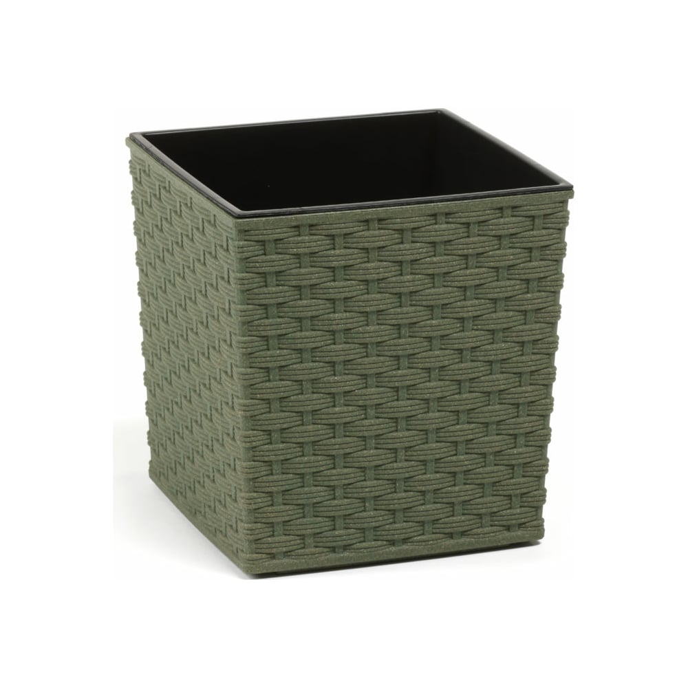 Кашпо с вкладышем LAMELA Sp.z o. JUKA ECO rattan 827 25x25x26 см ...