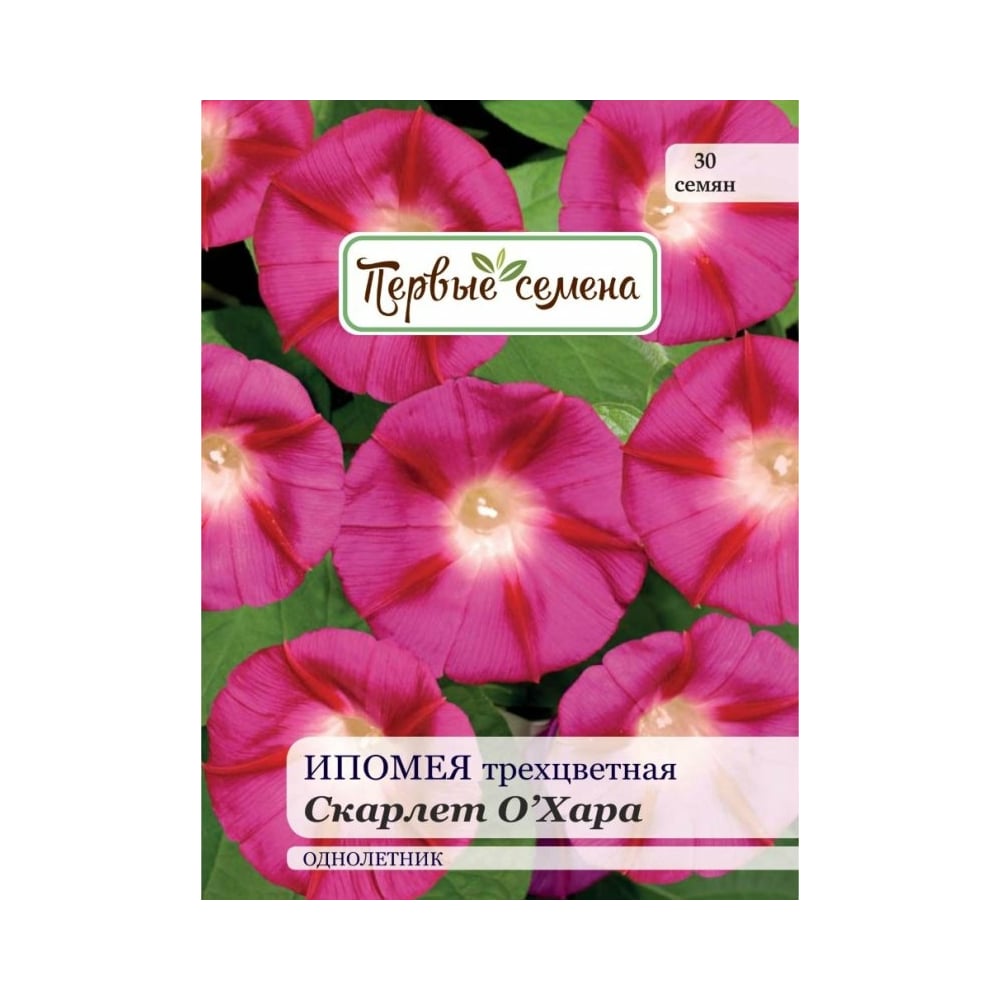 Семена Первые семена Ипомея трехцветная Скарлет О'Хара 025320-1Семена ...