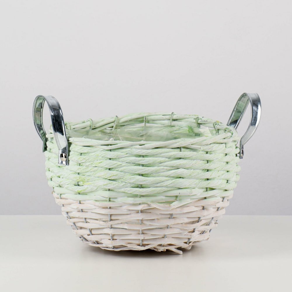 Кашпо СИМАЛЕНД Зелёнка 22x14/18 см 7358354 - выгодная цена, отзывы ...