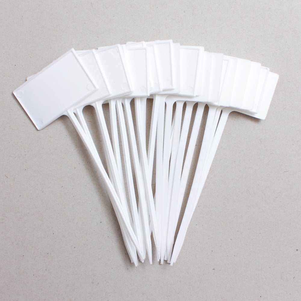 Садовые таблички для растений MasterProf высота 13 см, диаметр 5 см, 10 шт. ДС.070749.10 ...