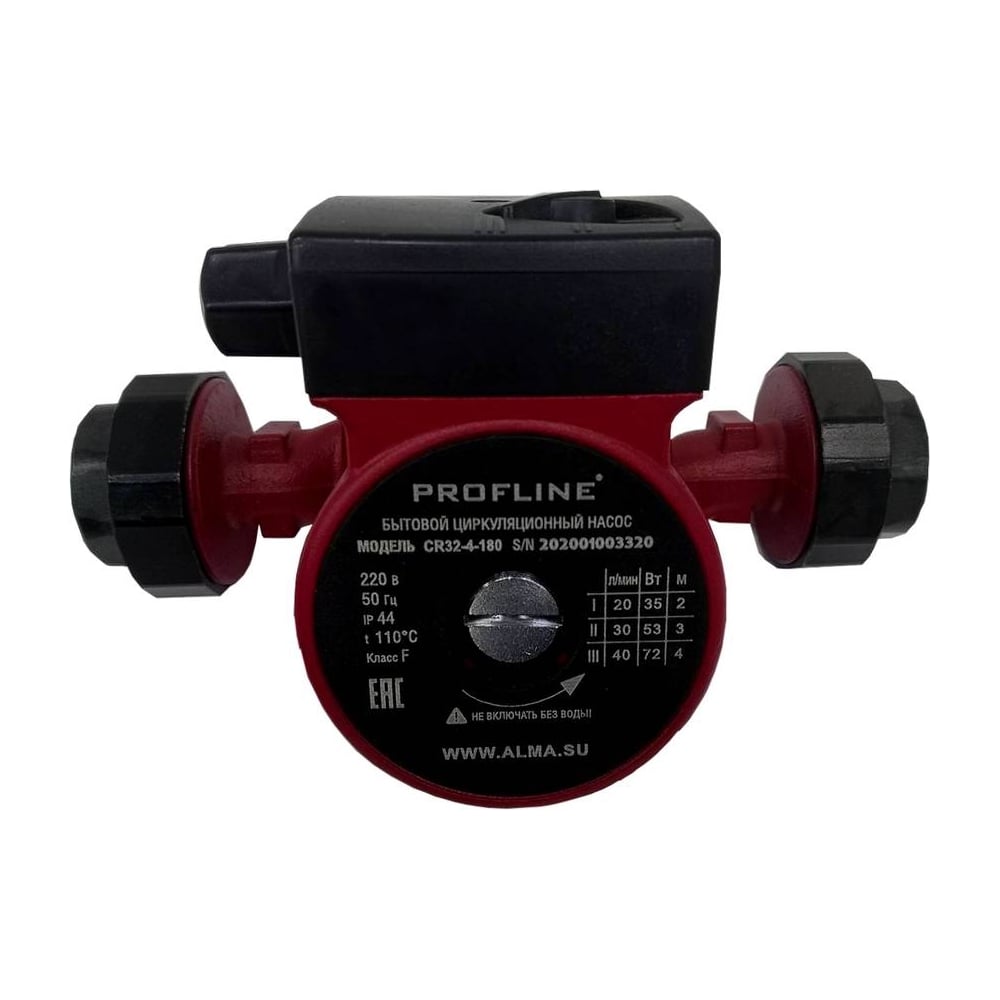 Циркуляционный насос PROFLINE (гайки, б/кабеля) CR 32/4-180 УТ-00024625 - выгодная цена, отзывы ...