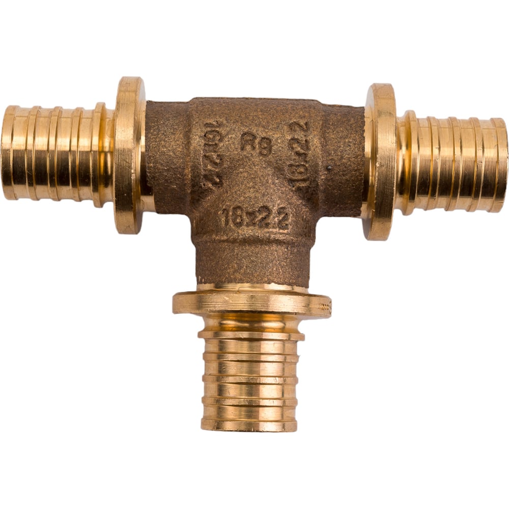 Равнопроходной тройник Rehau 16 16 16 бронза RX 13777241001 - выгодная ...