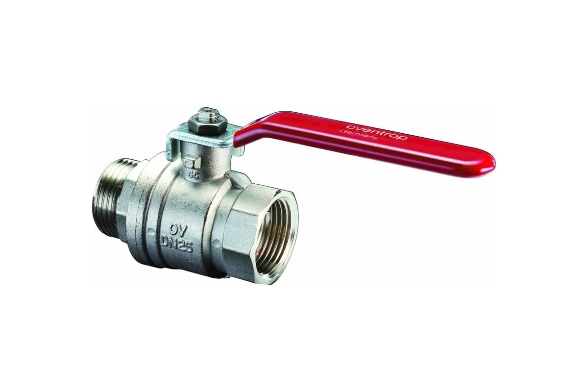 Шаровой кран Oventrop Optibal, полнопроходной, DN-20, 3/4", НВ, PN 1076206 - выгодная цена ...