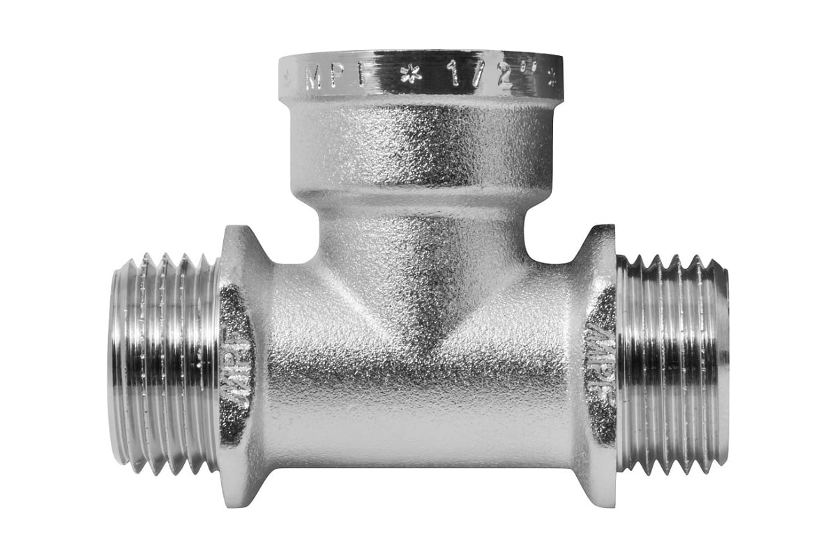 Тройник MPF 1/2" н/в/н с ограничителем ИС.072230 - выгодная цена ...