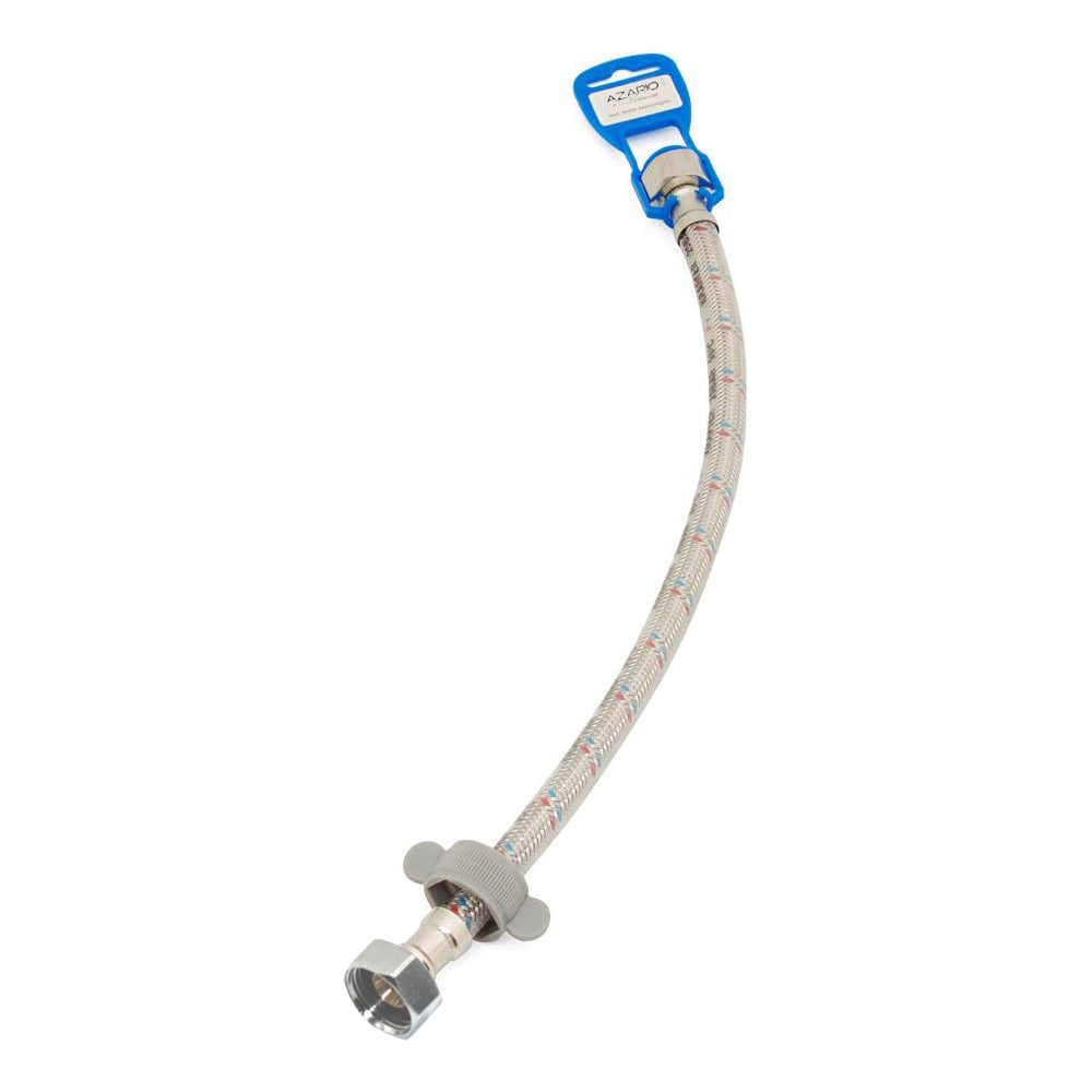 Подводка для воды Azario LUXe 1 м, г/г, силиконовая оболочка 00081682 ...