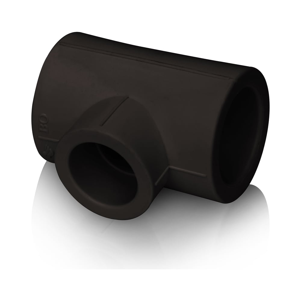 Тройник Blue Ocean прямой - 32 uv-pro с защитой от ультрафиолета черный ...