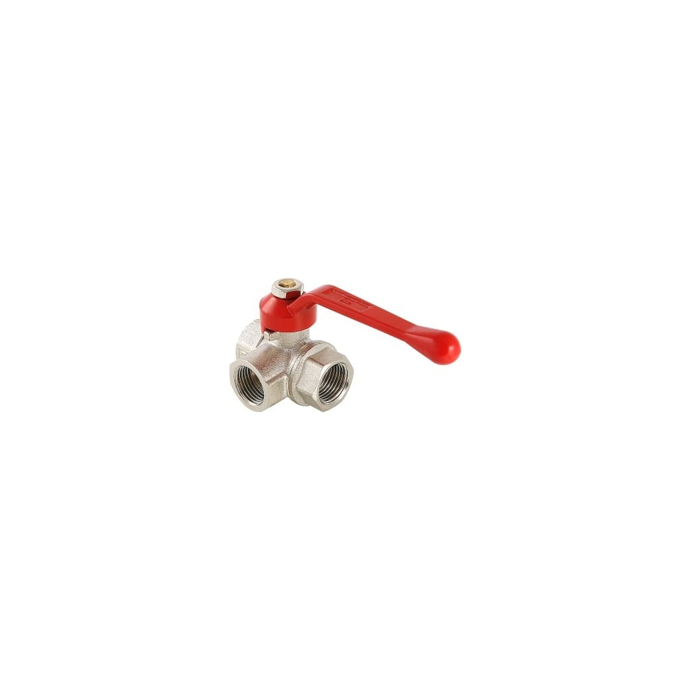 Шаровой трехходовой кран VALTEC тип Т 1/2 вн.-вн.-вн. VT.361.N.04 ...