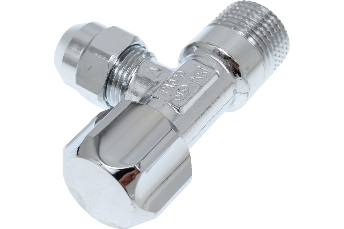 Угловой вентиль с металлической розеткой GROHE 1/2"x3/8", 1 шт ...