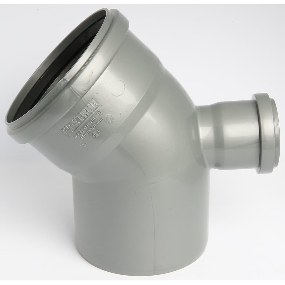 Спецотвод для внутренней канализации Flextron d 110/50/45 градусов (тыл) 148069 - выгодная цена ...