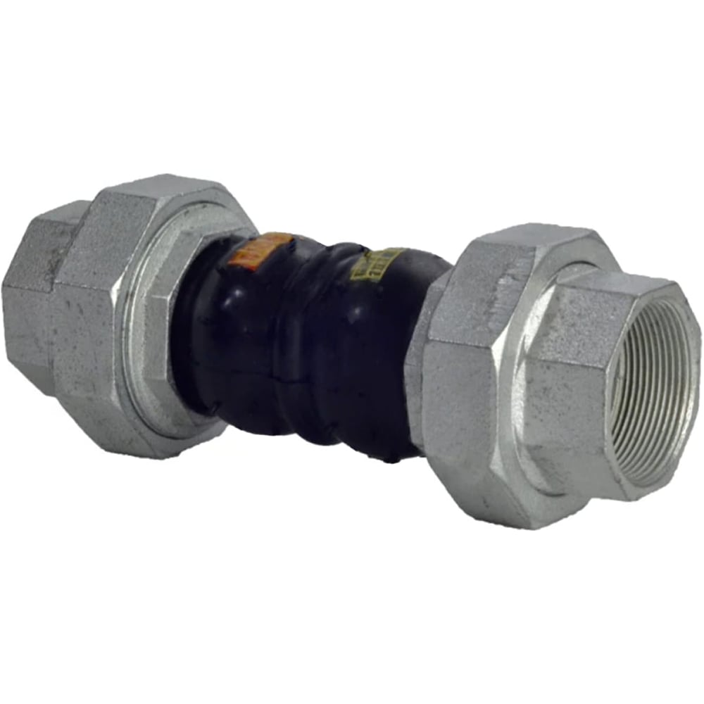 Компенсатор Benarmo EPDM Ду32 Ру16 резиновый антивибрационный муфтовый ...