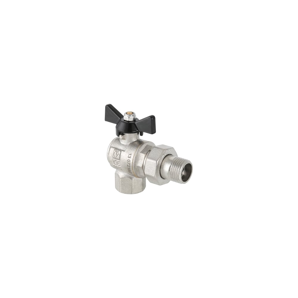 Шаровый кран VALTEC PERFECT угловой с полусгоном, 1/2 внутренняя ...