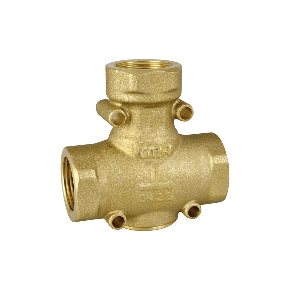 Антиконденсационный клапан ICMA S.P.A. 3-ходовой (авт.регул.температуры обр.линии), t=60 ...