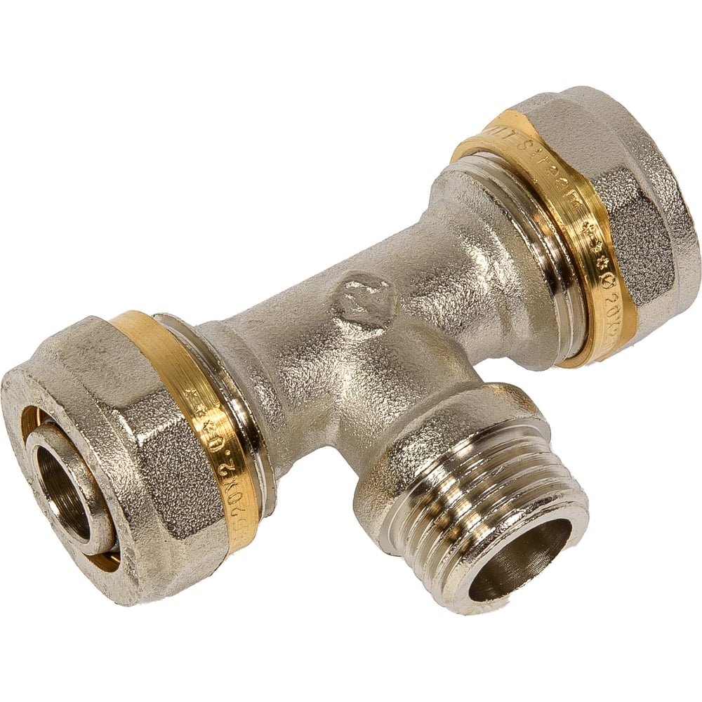 Переходной тройник Altstream (н.р.) 20x1/2"х20 обжимной 002040503 ...