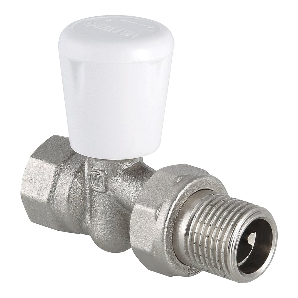 Ручной клапан Valtec для радиатора прямой 1/2" VT.018.N.04 - выгодная ...