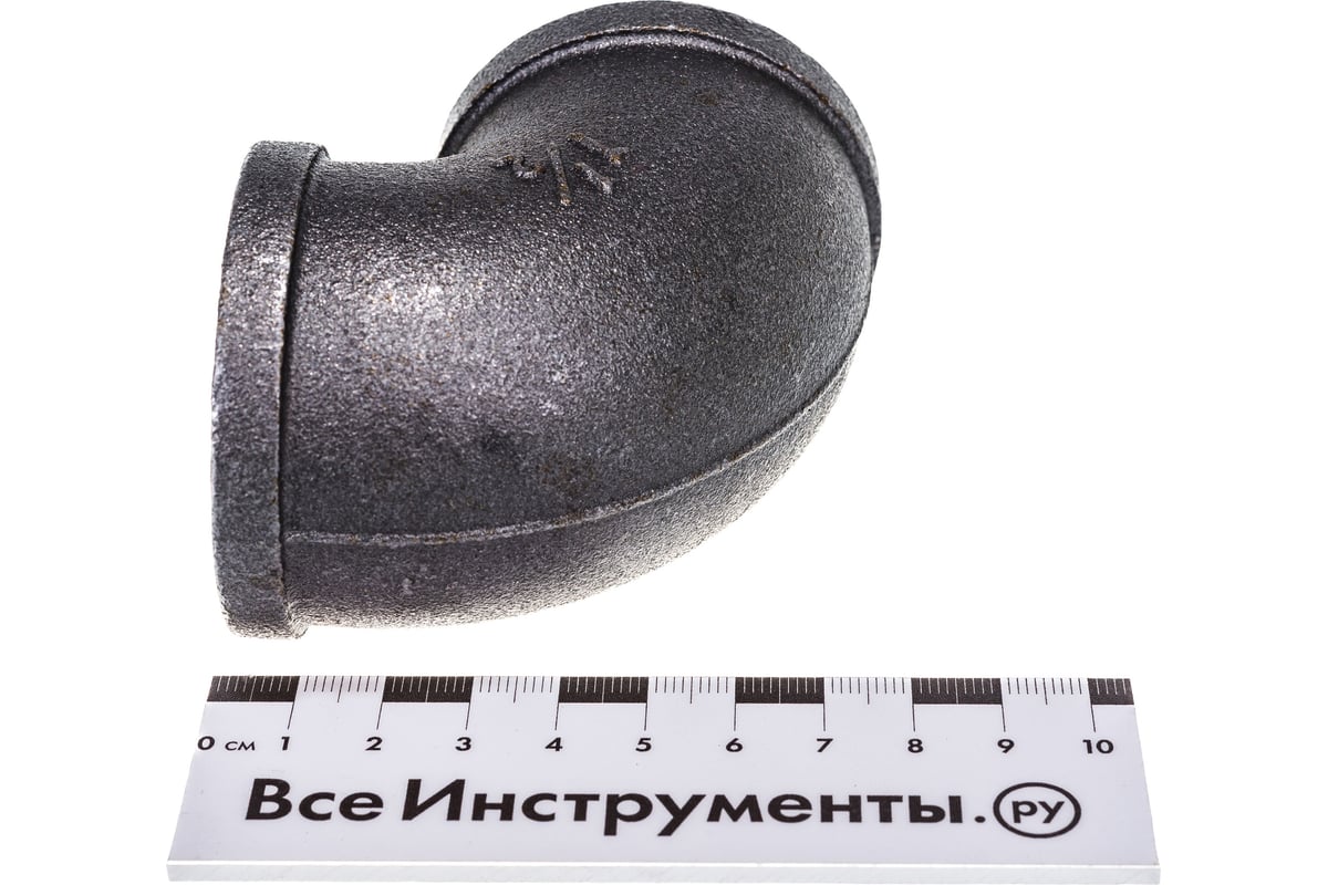 Проходной угольник Fittex PLUS чугун 40 ВР/ВР 127-3527 - выгодная цена, отзывы, характеристики ...