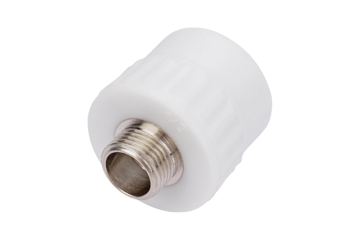 Комбинированная муфта VALFEX PP-R белая, 32х1/2 дюйма НР 10130232 127-1865 - выгодная цена ...