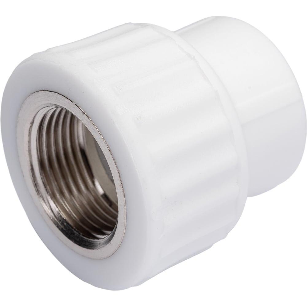 Комбинированная муфта VALFEX PP-R белая, 20х3/4 дюйма ВР 10129120 127 ...