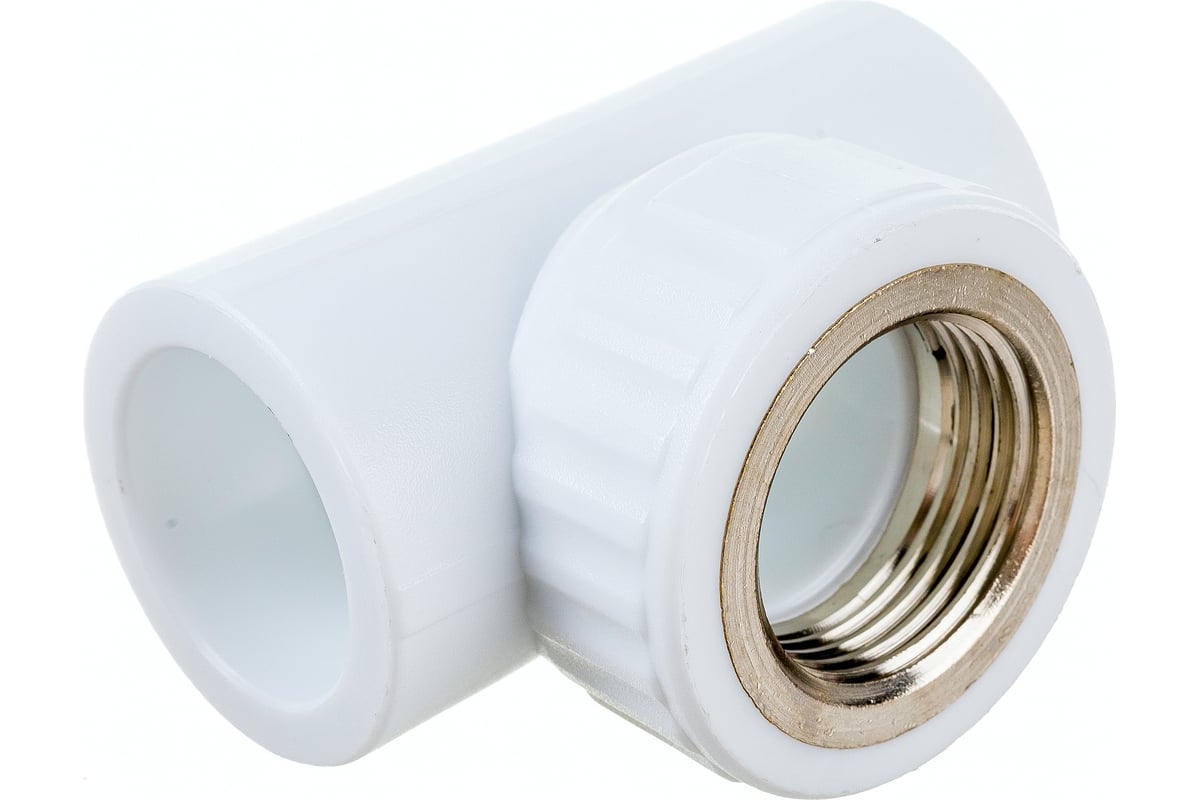 Комбинированный тройник VALFEX PP-R белый, 32х1 дюйма ВР 10127032 127-0520 - выгодная цена ...