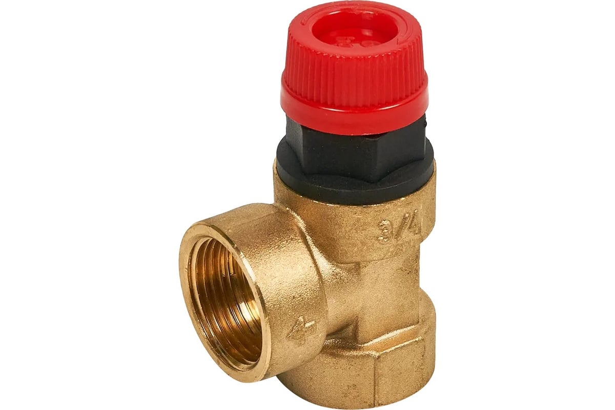 Клапан спускной Heizen 3/4", на 6 атмосфер 3/4’’F*F 6BAR/135007601 ...
