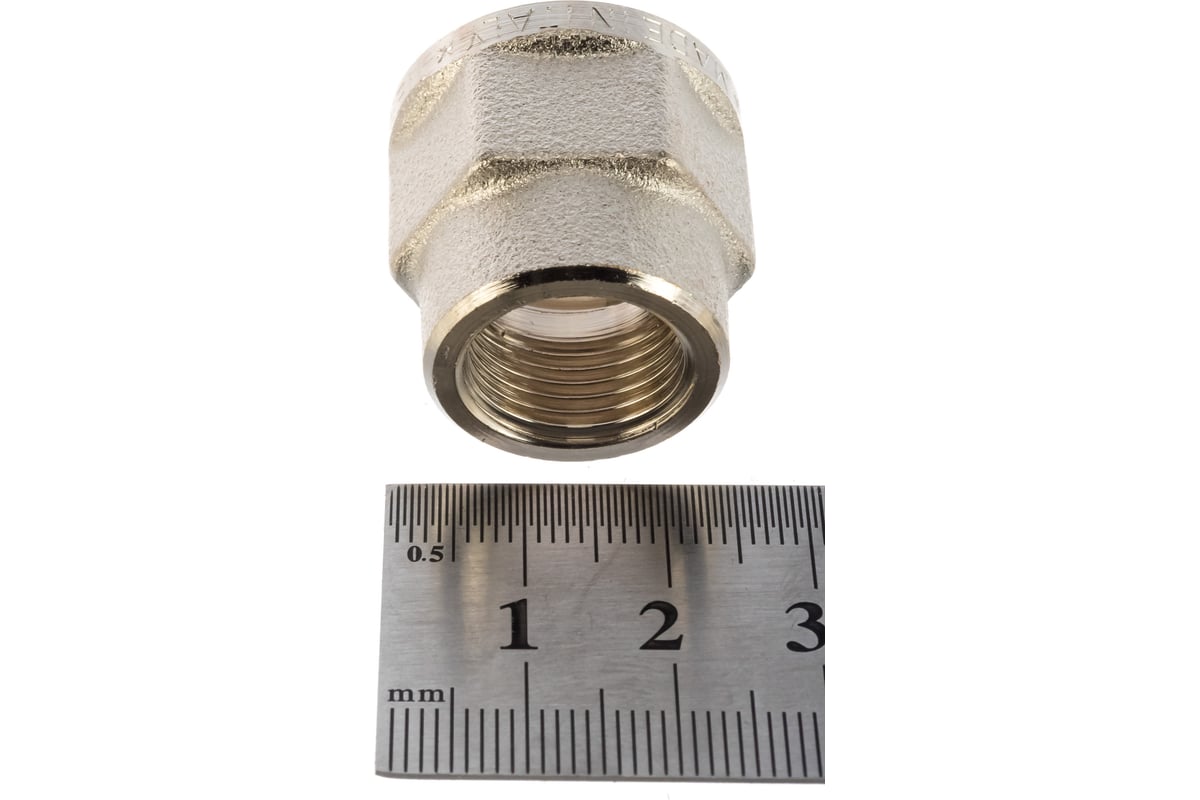 Муфта Tiemme В 1/2“x 3/8“ 1500453 - выгодная цена, отзывы ...