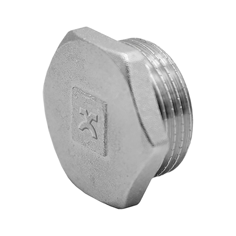 Пробка IVANCI никелированная, наружная резьба 1 1/2" IVC.104583.N.07 ...