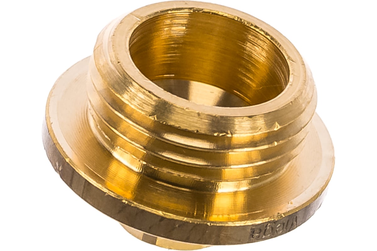 Заглушка Viega Н, 1/2", латунь, с квадратом, с цилиндрической резьбой ...