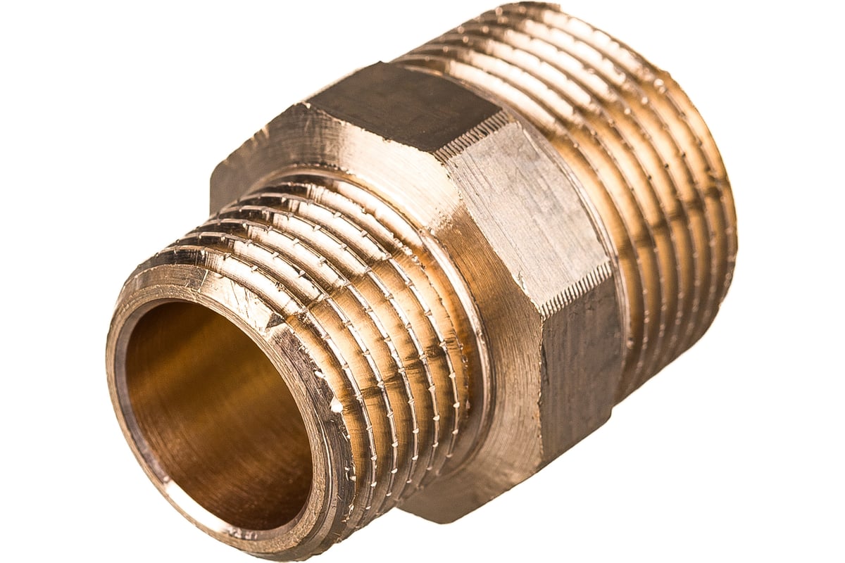 Ниппель Viega НН, 3/4", 1/2", бронза, редукционный 266523 - выгодная ...