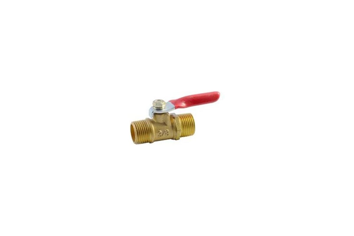 Шаровой воздушный кран ROCKFORCE наружная резьба 3/8х3/8 RF-SP019/3/8 ...