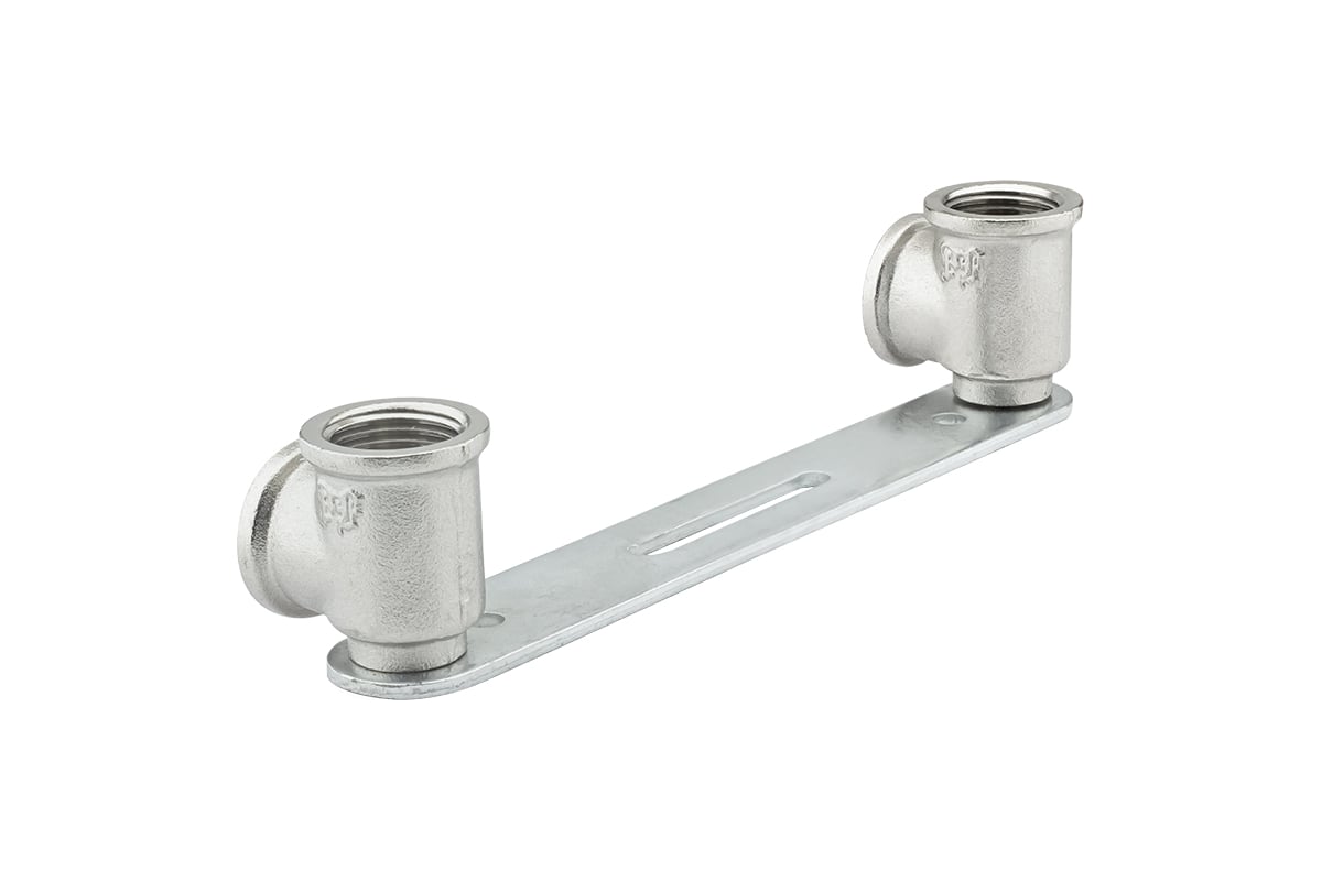 Монтажная планка с водорозетками для смесителя PROFACTOR в/в 1/2" х 1/2 ...
