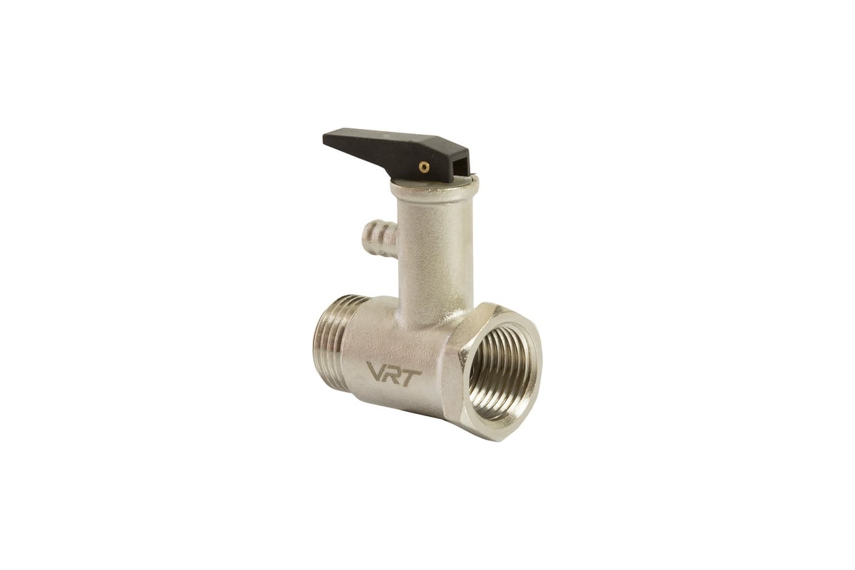 Клапан предохранительный для бойлера VRT с ручкой, 1/2 вн/нар., 8,5 бар ...