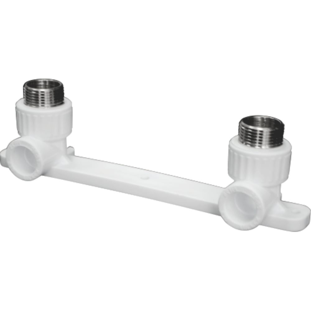 Комплект настенный для смесителя Valfex 25x3/4" н.р., белый 10124125 - выгодная цена, отзывы ...