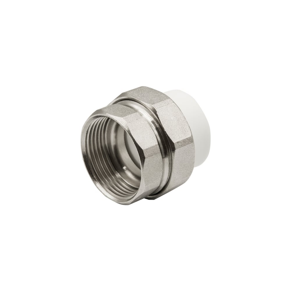 Комбинированная муфта VRT разъемная, внутренняя, 32х1 1/4", EVER plast, белый 532443 - выгодная ...